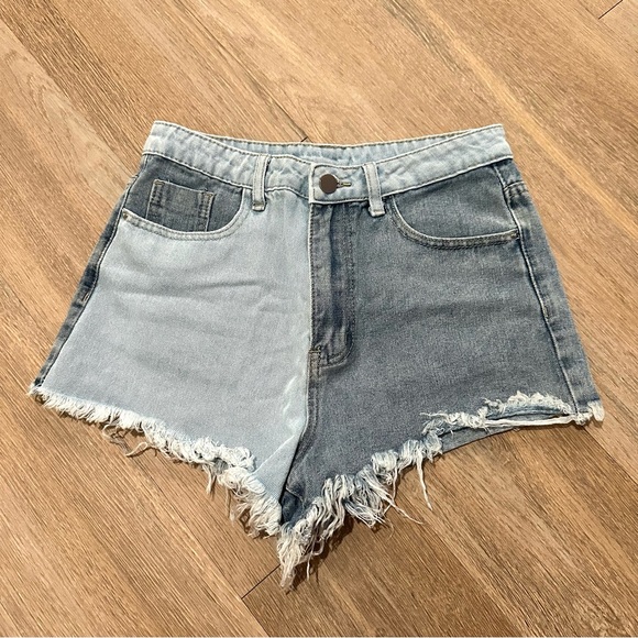 Shorts | Twotoned Denim Shorts | Poshmark